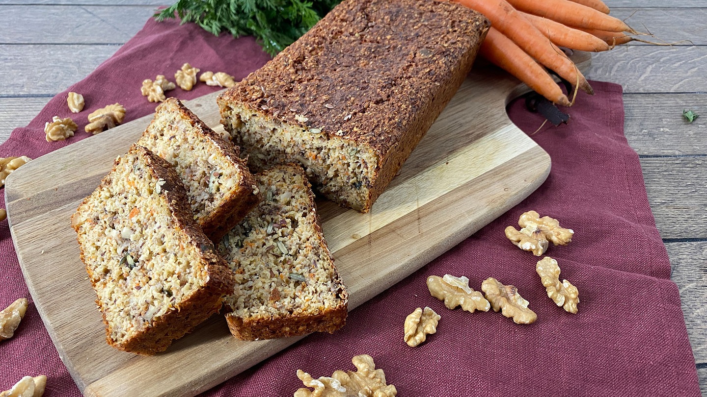 Rezept: Vitalbrot ohne Mehl - Rezepte - Kaffee oder Tee - TV Rezept: Vitalbrot ohne Mehl - Rezepte - Kaffee oder Tee - TV